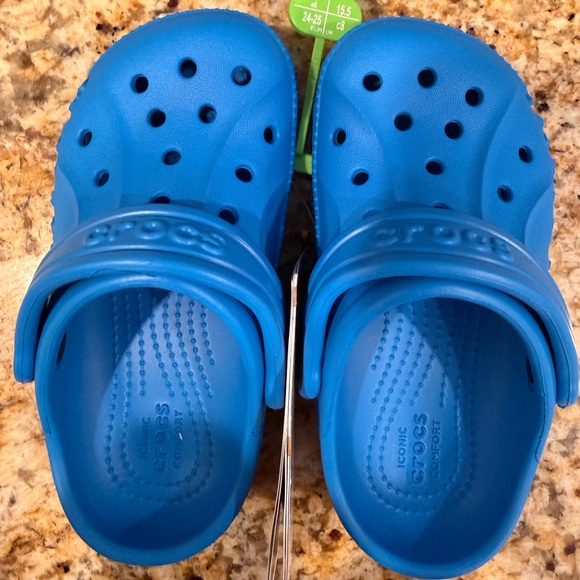 CROCS | Shoes | Crocs Blue Sandals | Poshmark
